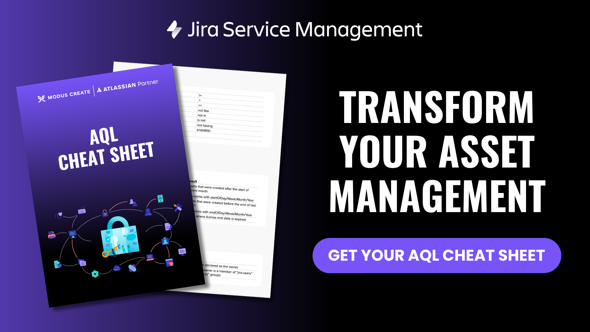 Download your AQL Cheat Sheet